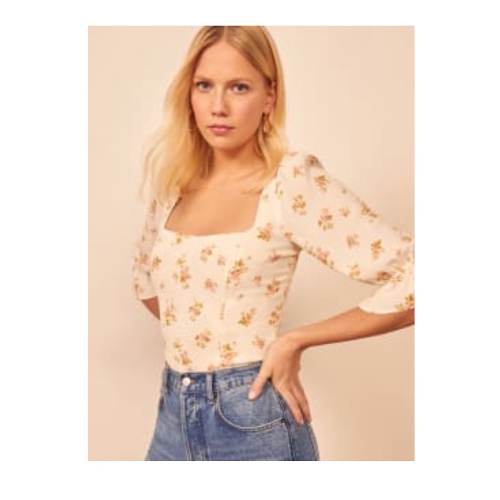 Reformation Ava Top - Gem